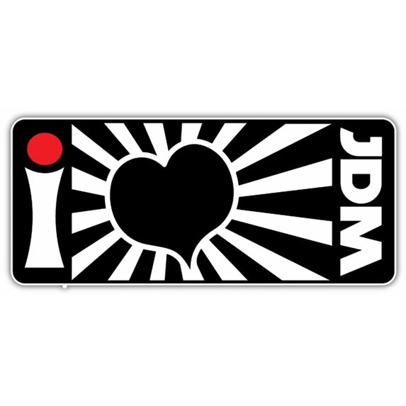 DOPASTICKER I Love Rising Sun Sticker Decal Phone Decal Water Bottle ...