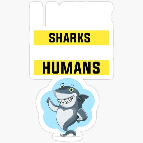 DOPASTICKER I Love Sharks More Than, Sharks Sticker Phone Decal Water ...