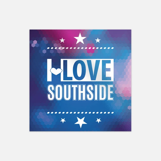 DOPASTICKER I Love Southside Sticker Decal Phone Decal Water Bottle ...