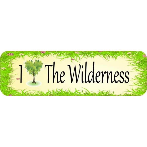 DOPASTICKER I Love The Wilderness Sticker Car Sticker Phone Sticker ...