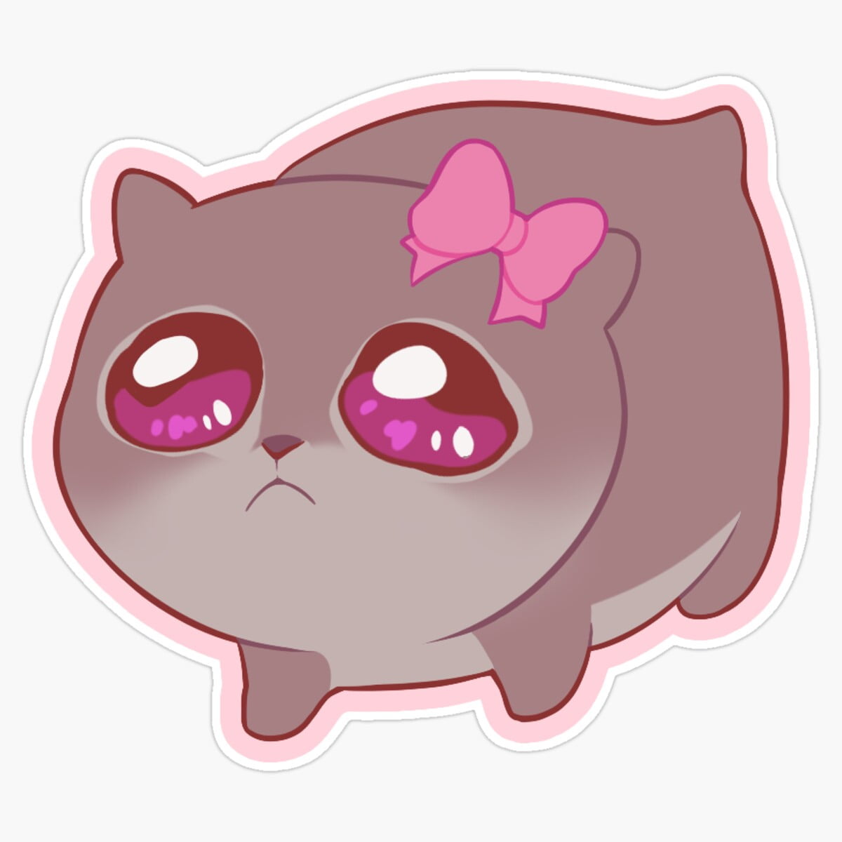 DOPASTICKER I'M Just A Girl Sticker Hamster Sticker, Phone Sticker Car ...