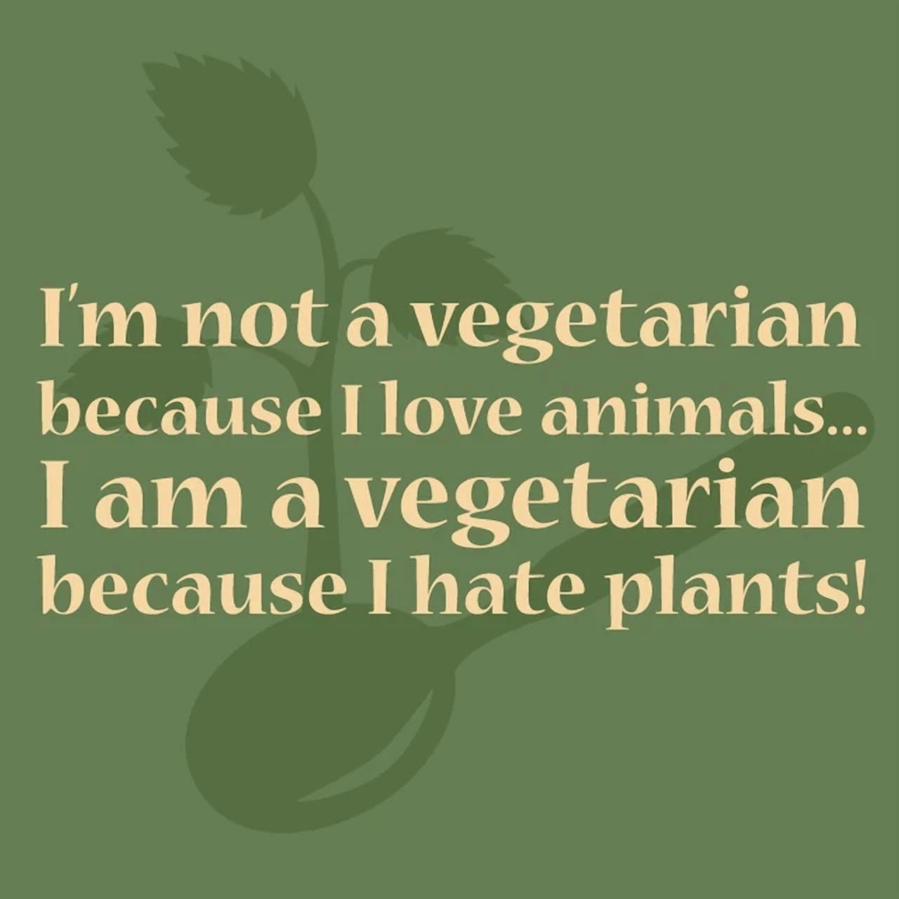 DOPASTICKER I'M Not A Vegetarian Car Sticker Phone Water Bottle ...