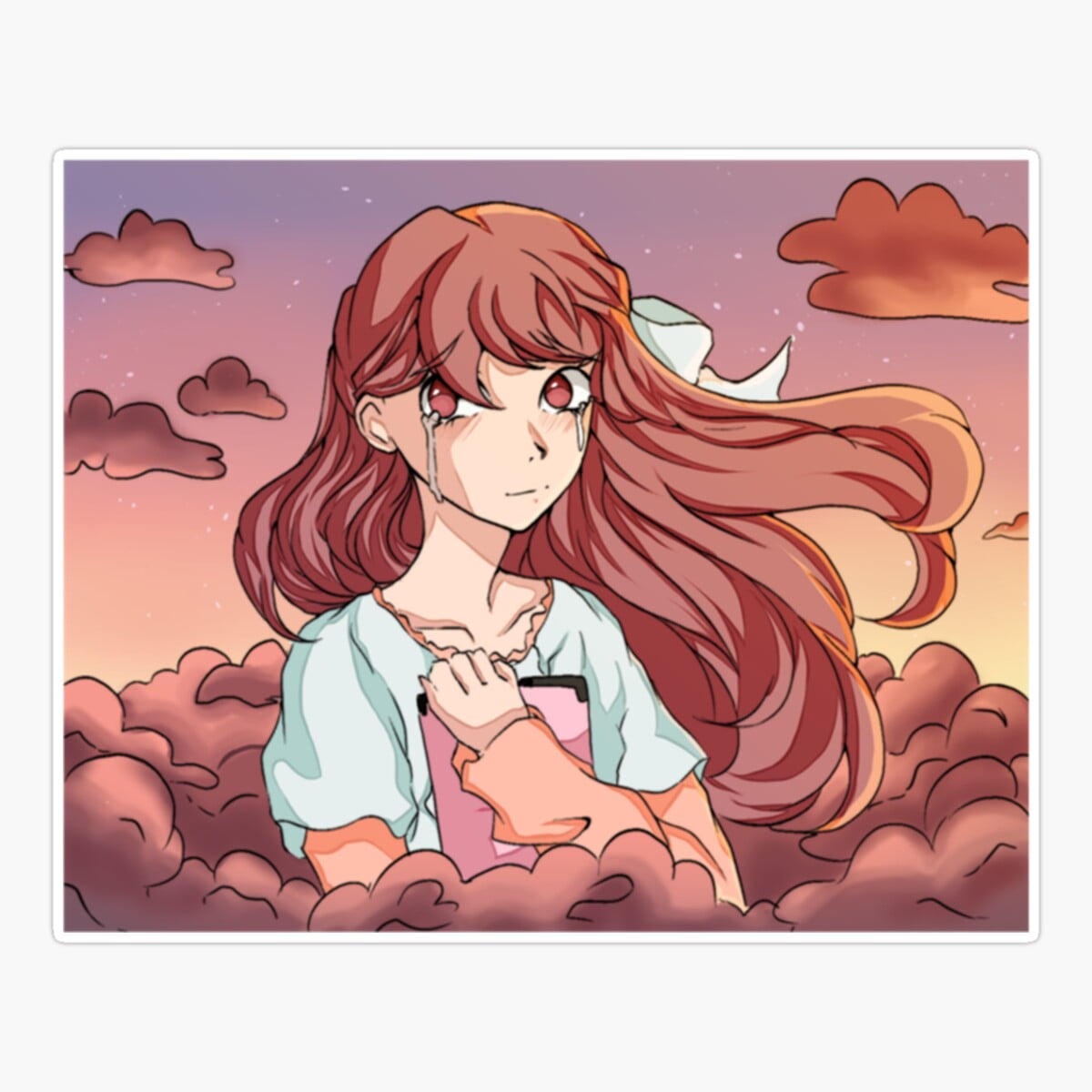 DOPASTICKER I_M Not Alone, Because Of You Sticker, Phone Sticker Car ...