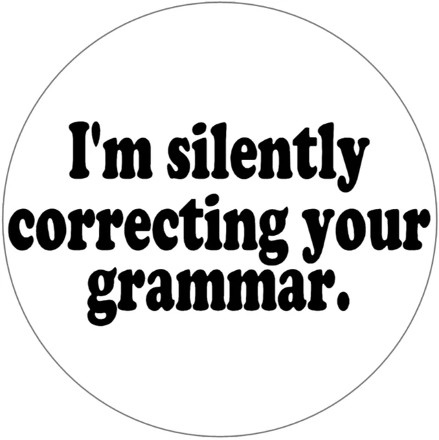DOPASTICKER I'M Silently Correcting Your Grammar, Phone Decal Water ...