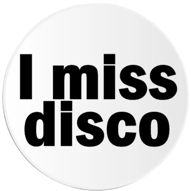 DOPASTICKER I Miss Disco Sticker Phone Decal Water Bottle Stickers ...