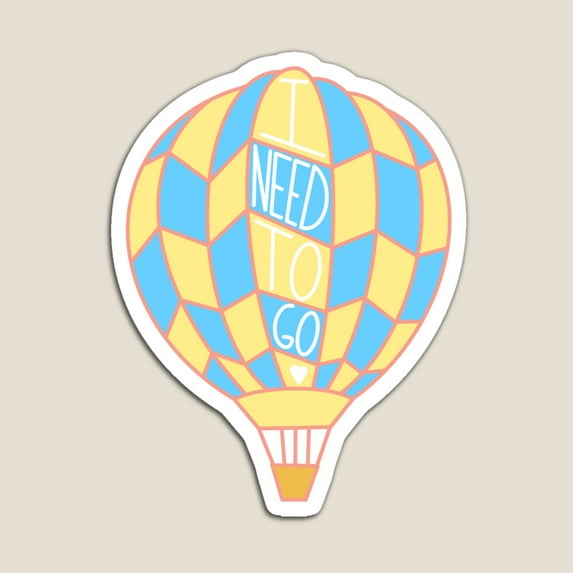 DOPASTICKER I Need To Go Sticker Decorative Laptop, Phone Stickers ...