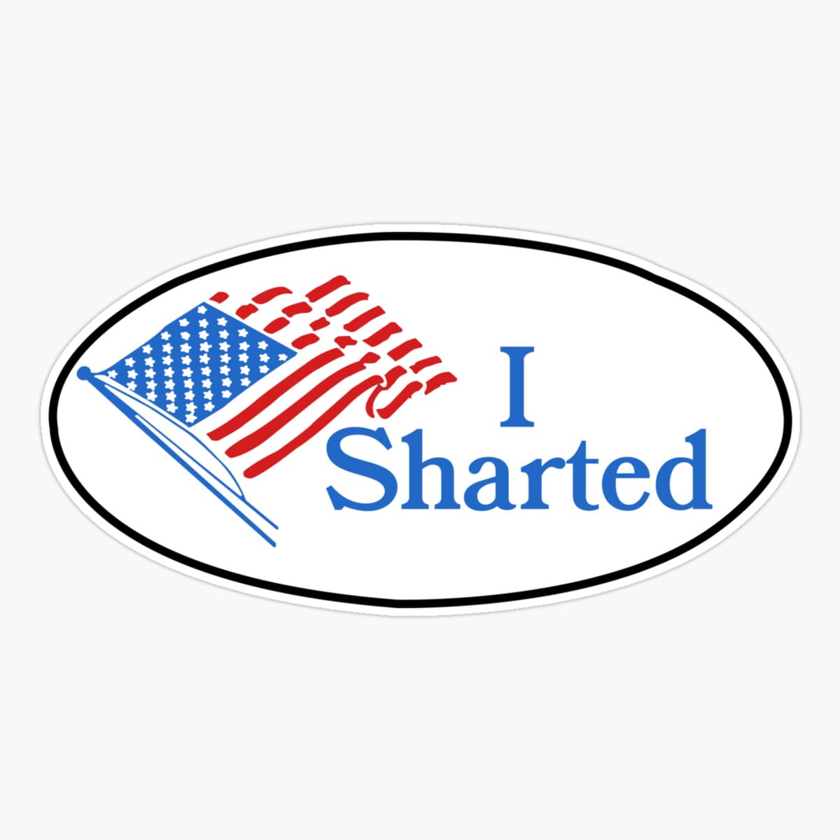 DOPASTICKER I Sharted Sticker, Phone Sticker Water Bottle Sticker Car ...