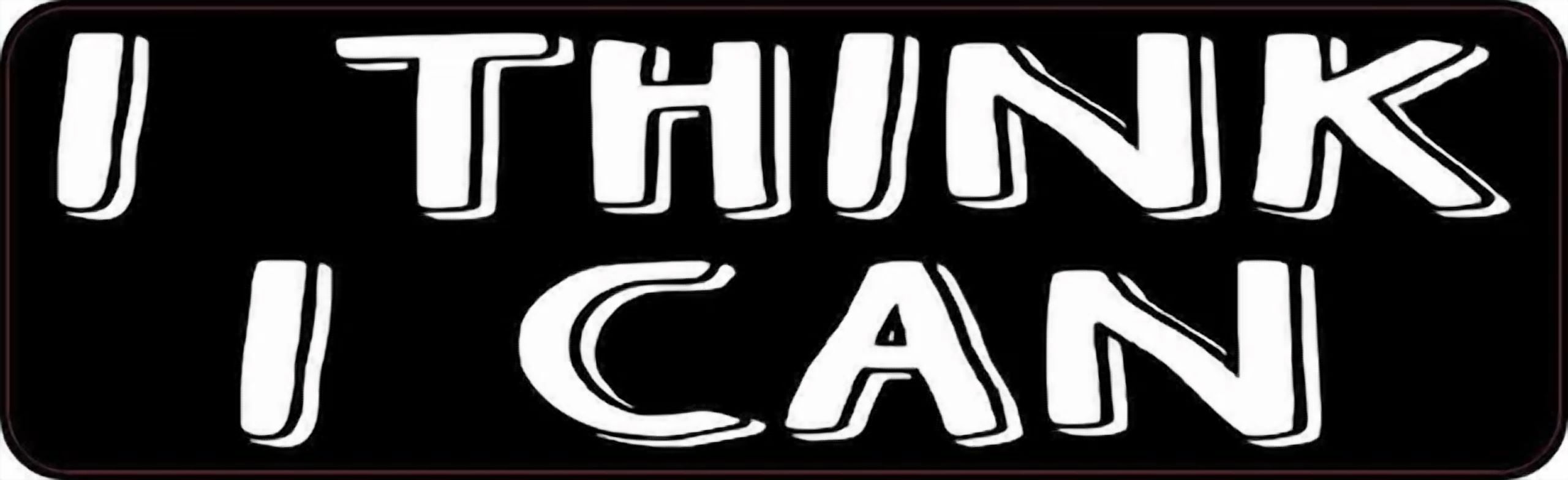 DOPASTICKER I Think I Can Sticker Phone Sticker, Latop Sticker, Lover ...