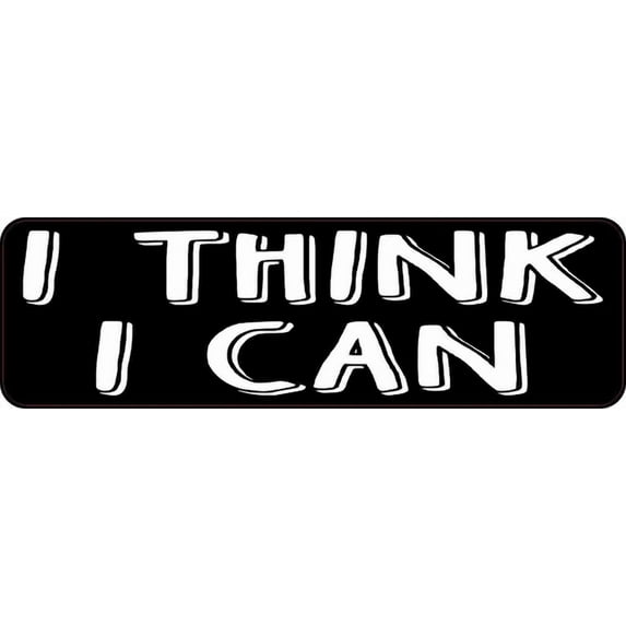 DOPASTICKER I Think I Can Sticker Phone Sticker, Latop Sticker, Lover ...
