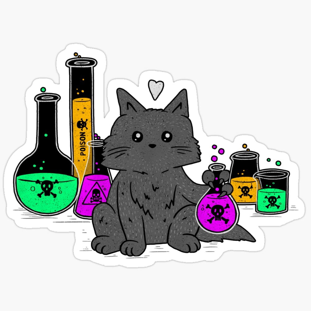 DOPASTICKER I Think My Cat Wants To Kil.L Me Perfect Gift Everyone ...