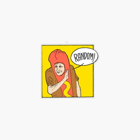 DOPASTICKER I Think You Should Leave Hot Dog Car Crash Sticker, Phone ...