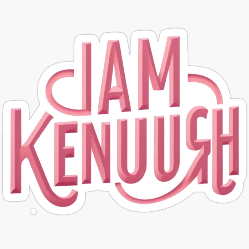 DOPASTICKER Iam Kenough Sticker Phone Decal Water Bottle Stickers, Cars ...