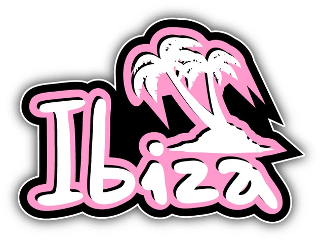 DOPASTICKER Ibiza Island Spain Travel Sticker Decal Phone Decal Water ...