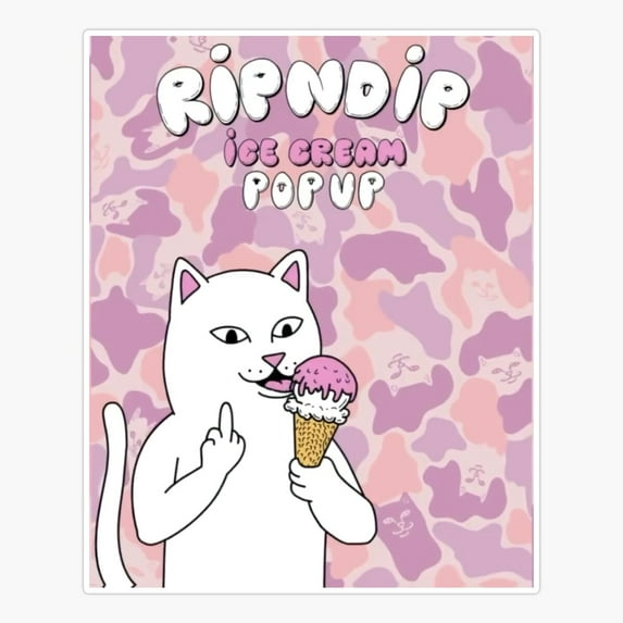 DOPASTICKER Ice Cream Sticker, Phone Sticker Water Bottle Sticker Car ...