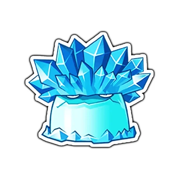 DOPASTICKER Ice Shroom Sticker Decal Phone Decal Water Bottle Stickers ...