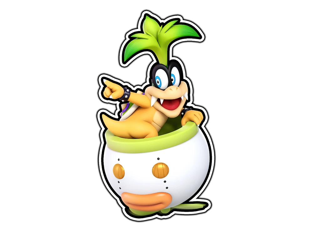 DOPASTICKER Iggy Koopa Sticker Decal Phone Decal Water Bottle Stickers ...