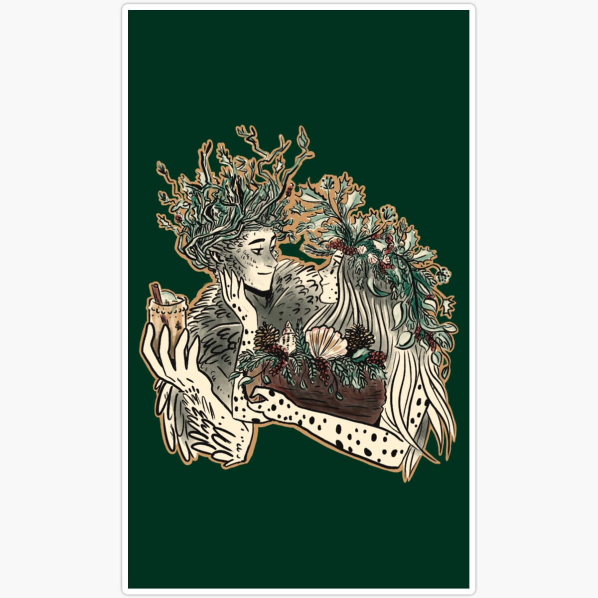 DOPASTICKER Ill Fame - Yule Sticker Decorative Laptop, Phone Stickers ...