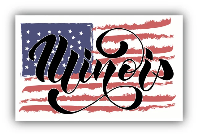 DOPASTICKER Illinois Usa State Grunge America Flag Sticker Car Phone ...