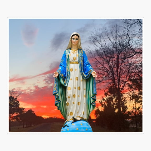 DOPASTICKER Immaculate Conception Sticker, Phone Sticker Car Stickers ...