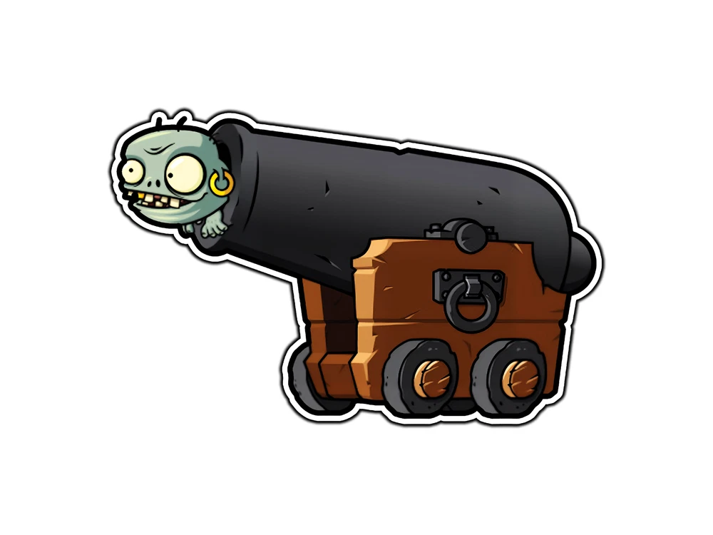 DOPASTICKER Imp Cannon Sticker Decal Phone Decal Water Bottle Stickers ...