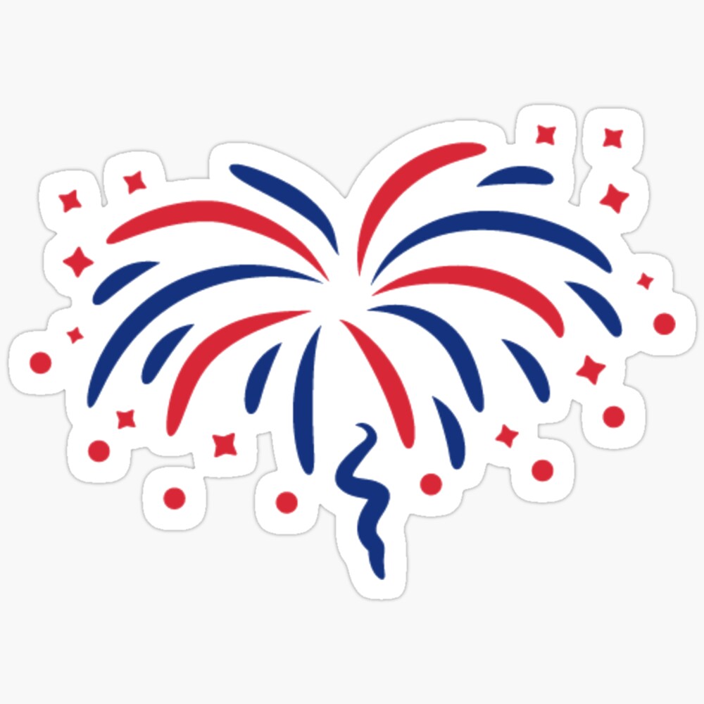 DOPASTICKER Independence Day 2021 Sticker Fourth Of July Sticker ...