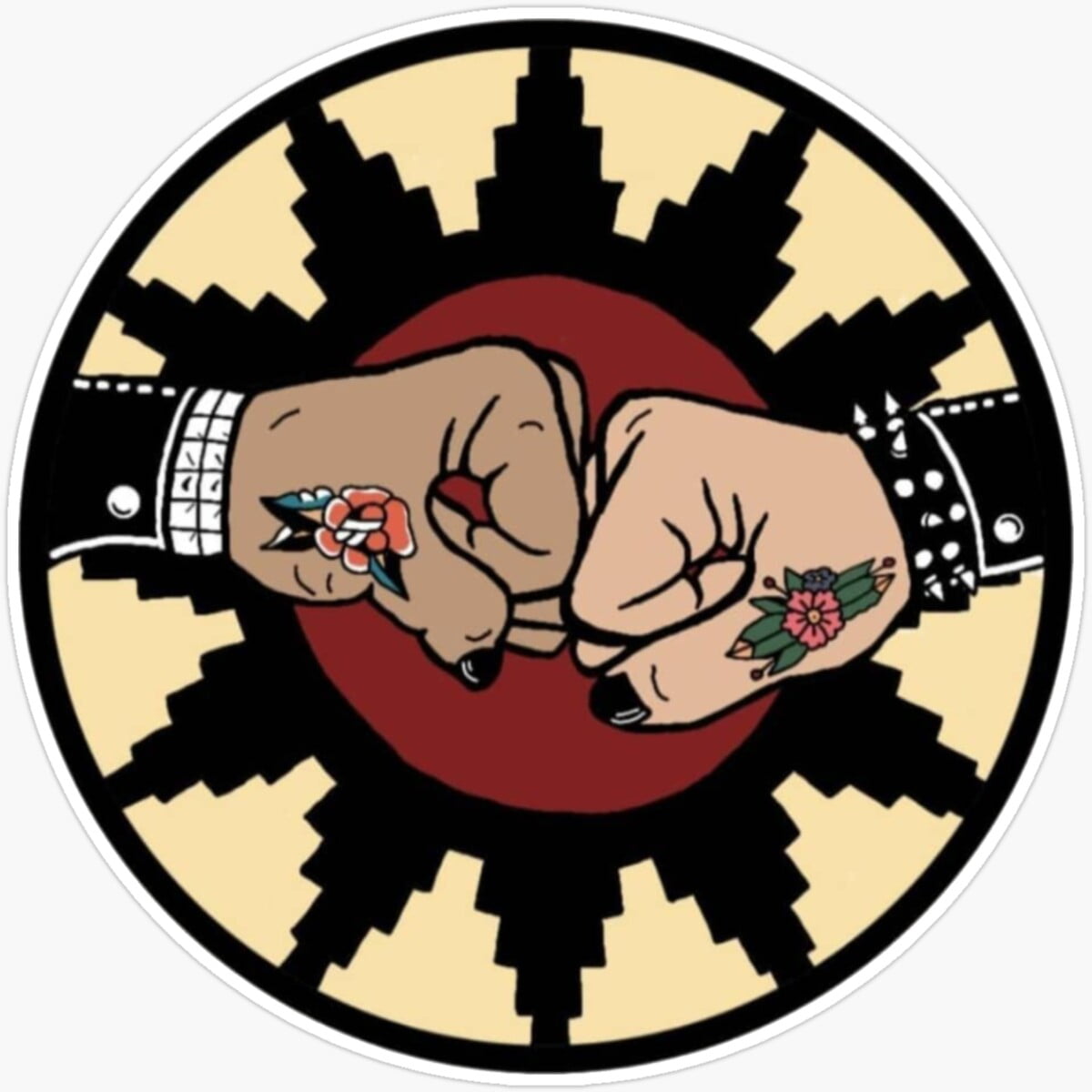 DOPASTICKER Indigenous Punk Homies Sticker Decorative Laptop, Phone ...