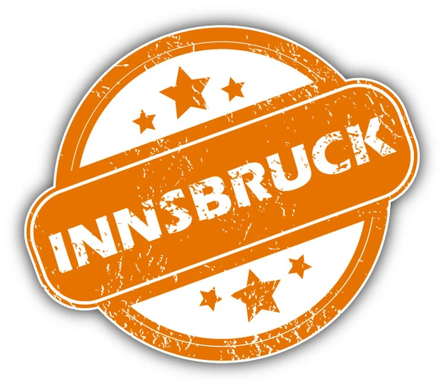 DOPASTICKER Innsbruck Grunge Rubber Car Sticker Phone Decal Water ...