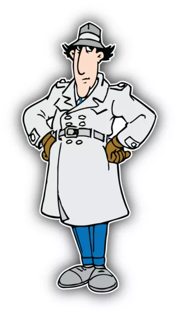 DOPASTICKER Inspector Gadget Cartoon Sticker Decal Phone Decal Water ...