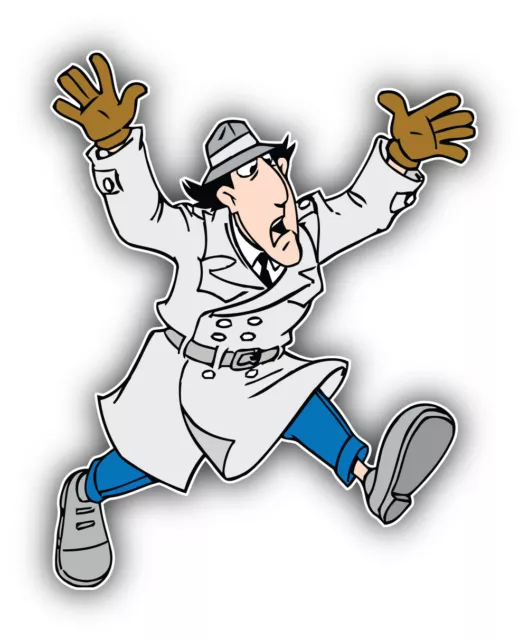 DOPASTICKER Inspector Gadget Cartoon Sticker Decal Phone Decal Water ...