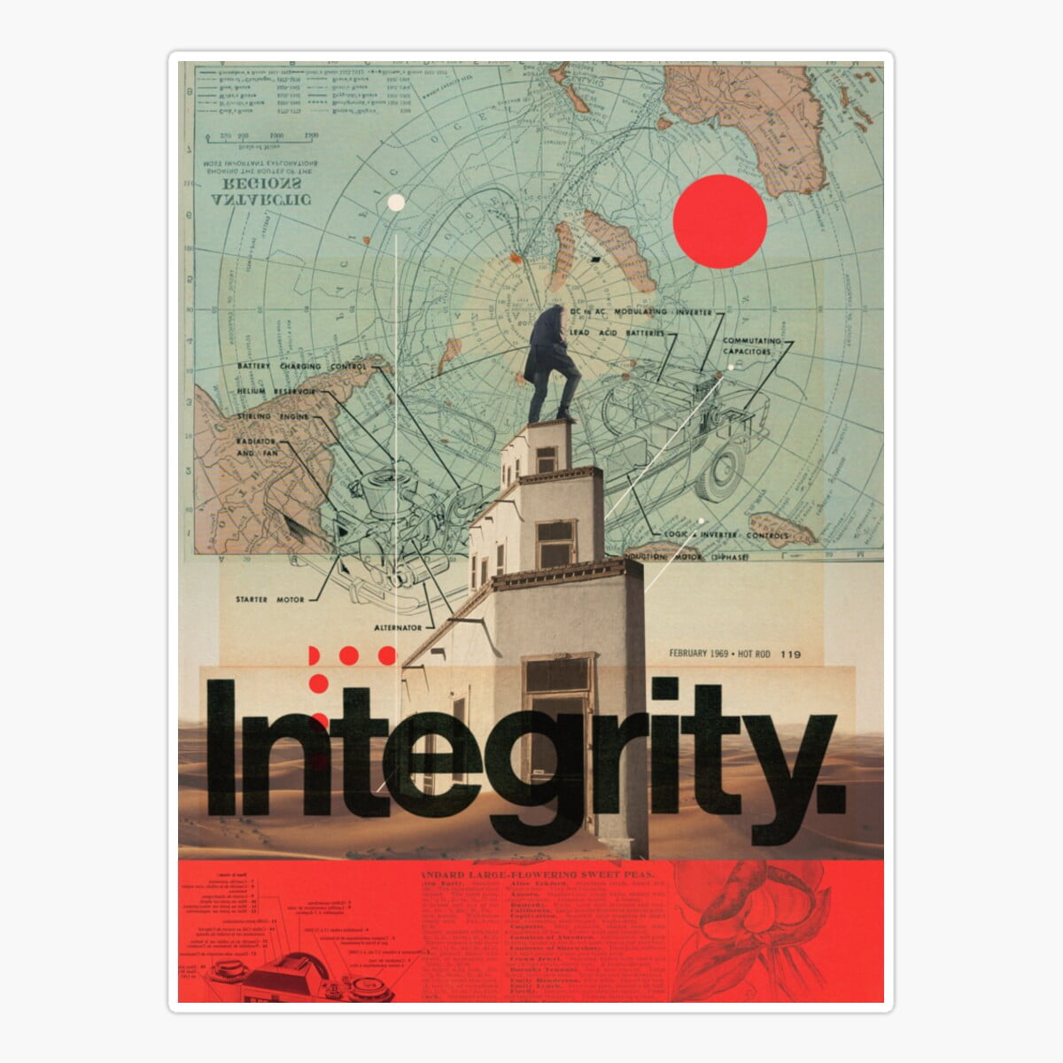 DOPASTICKER Integrity Sticker, Phone Sticker Car Stickers, Birthday ...