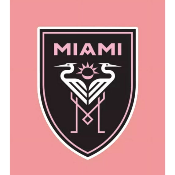 DOPASTICKER Inter Miami Cf Decorative Laptop, Phone Stickers ...