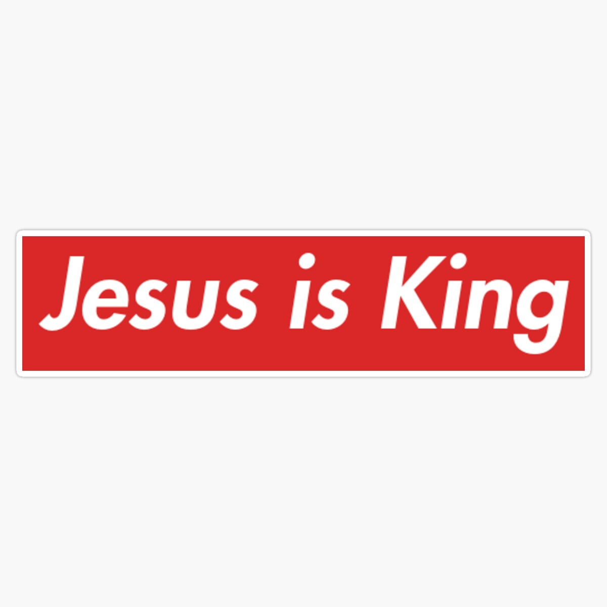 DOPASTICKER Is King Sticker, Phone Sticker Car Stickers, Birthday Gift ...