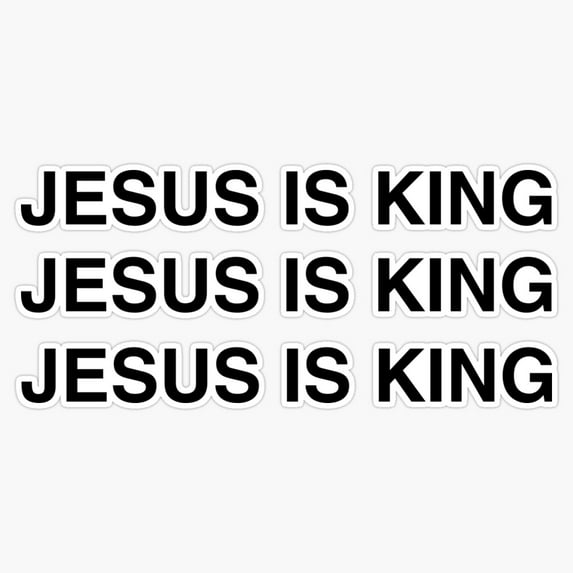 DOPASTICKER Is King Sticker, Phone Sticker Water Bottle Sticker Car ...