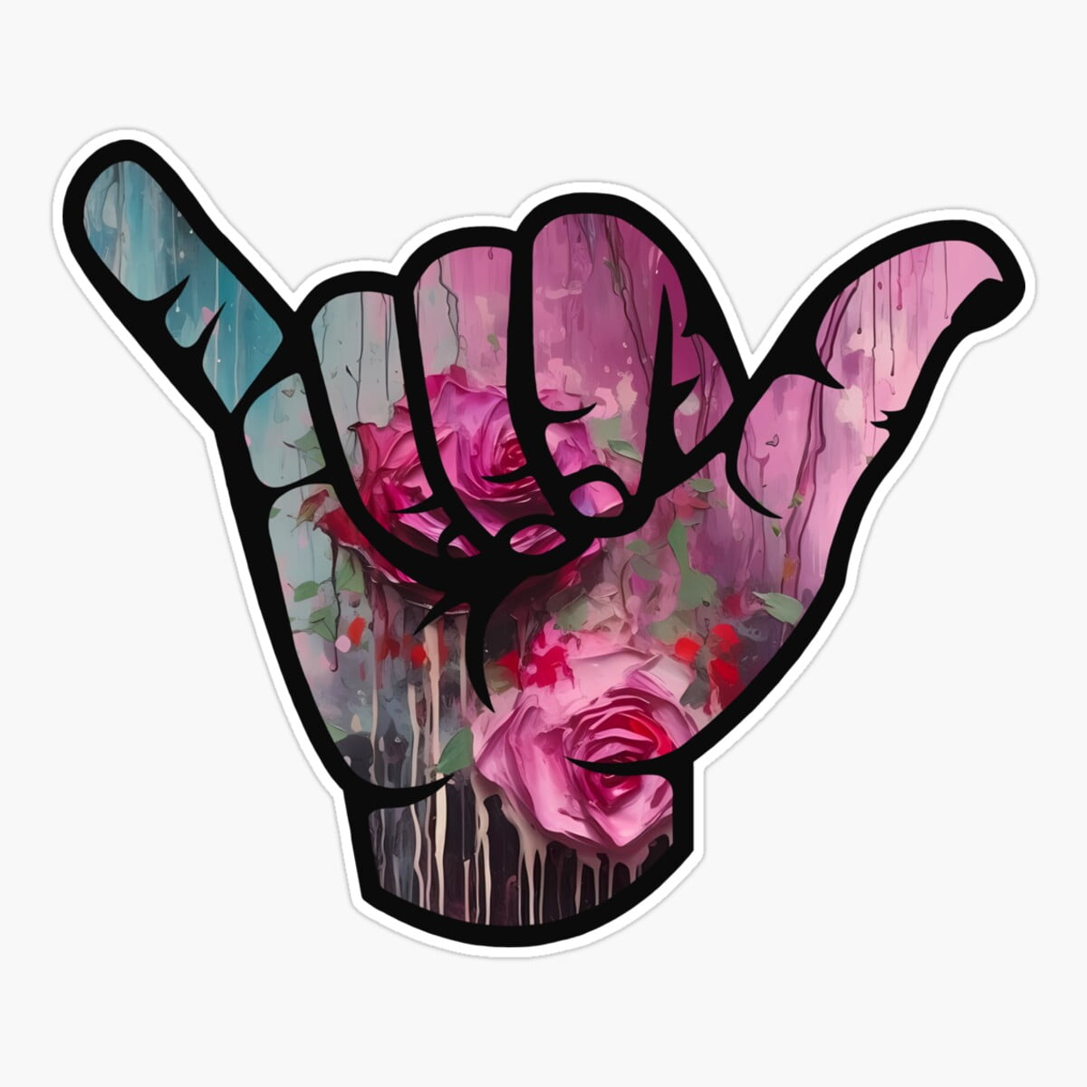 DOPASTICKER Island Girl Victorian Vibes Sticker, Phone Sticker Car ...