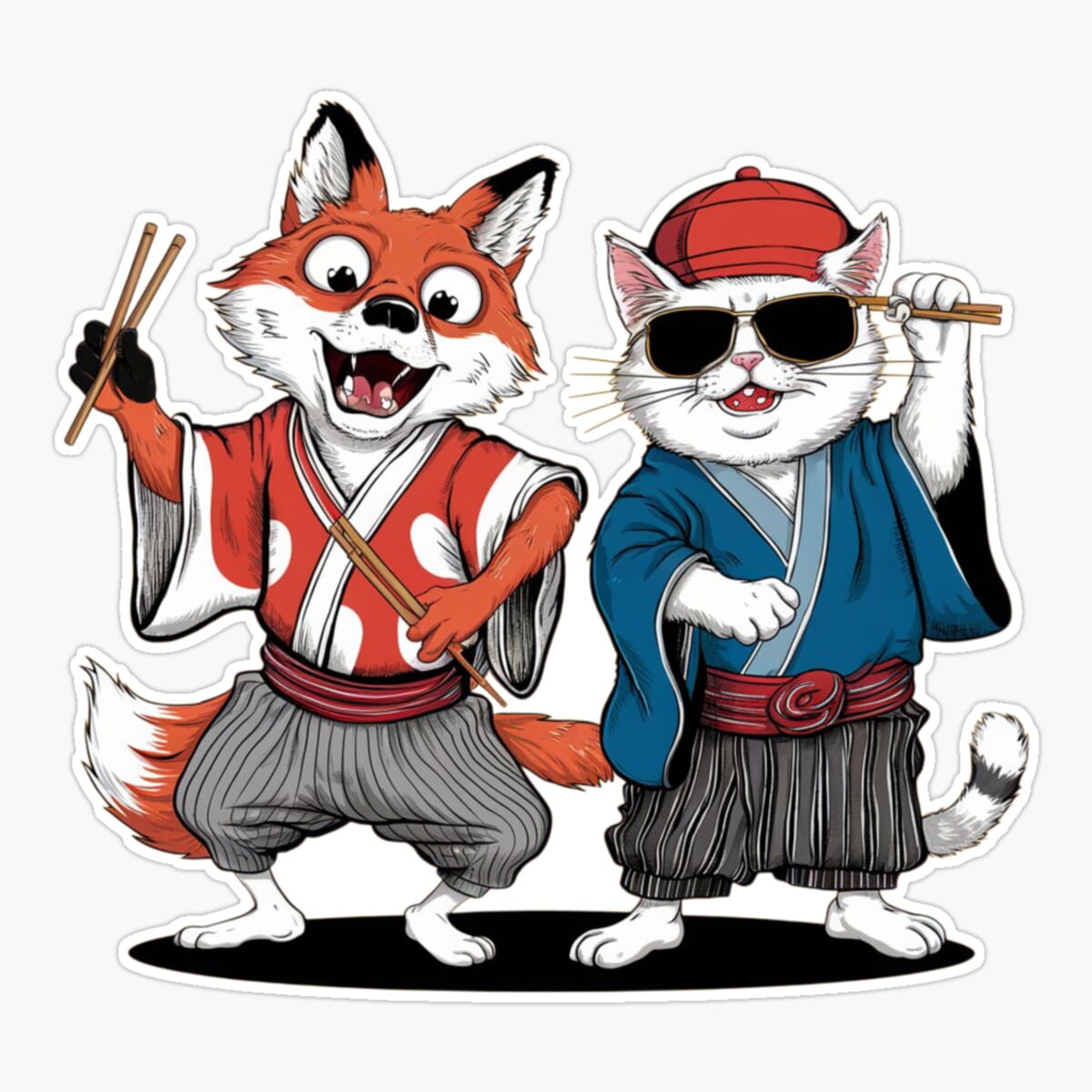 DOPASTICKER Isle Of Dogs Sticker, Phone Sticker Water Bottle Sticker ...