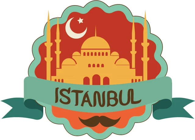 DOPASTICKER Istanbul Turkey World City Travel Label Badge Sticker Decal ...