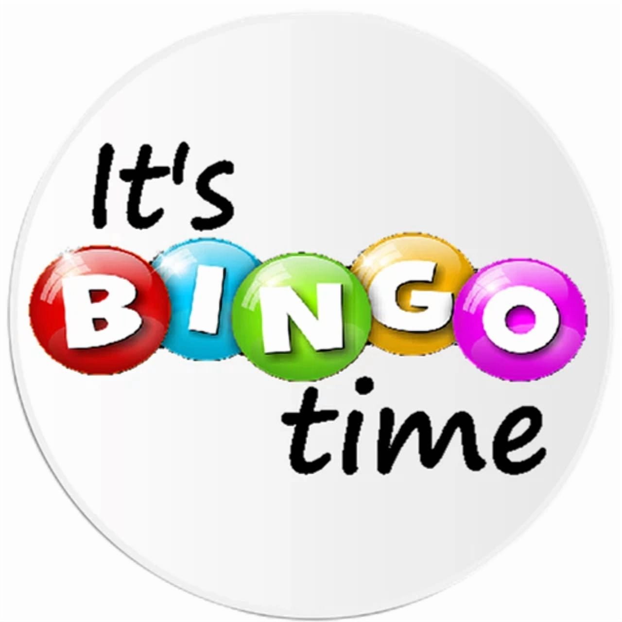 DOPASTICKER It'S Bingo Time, Lucky Game Winner Phone Decal Water Bottle ...