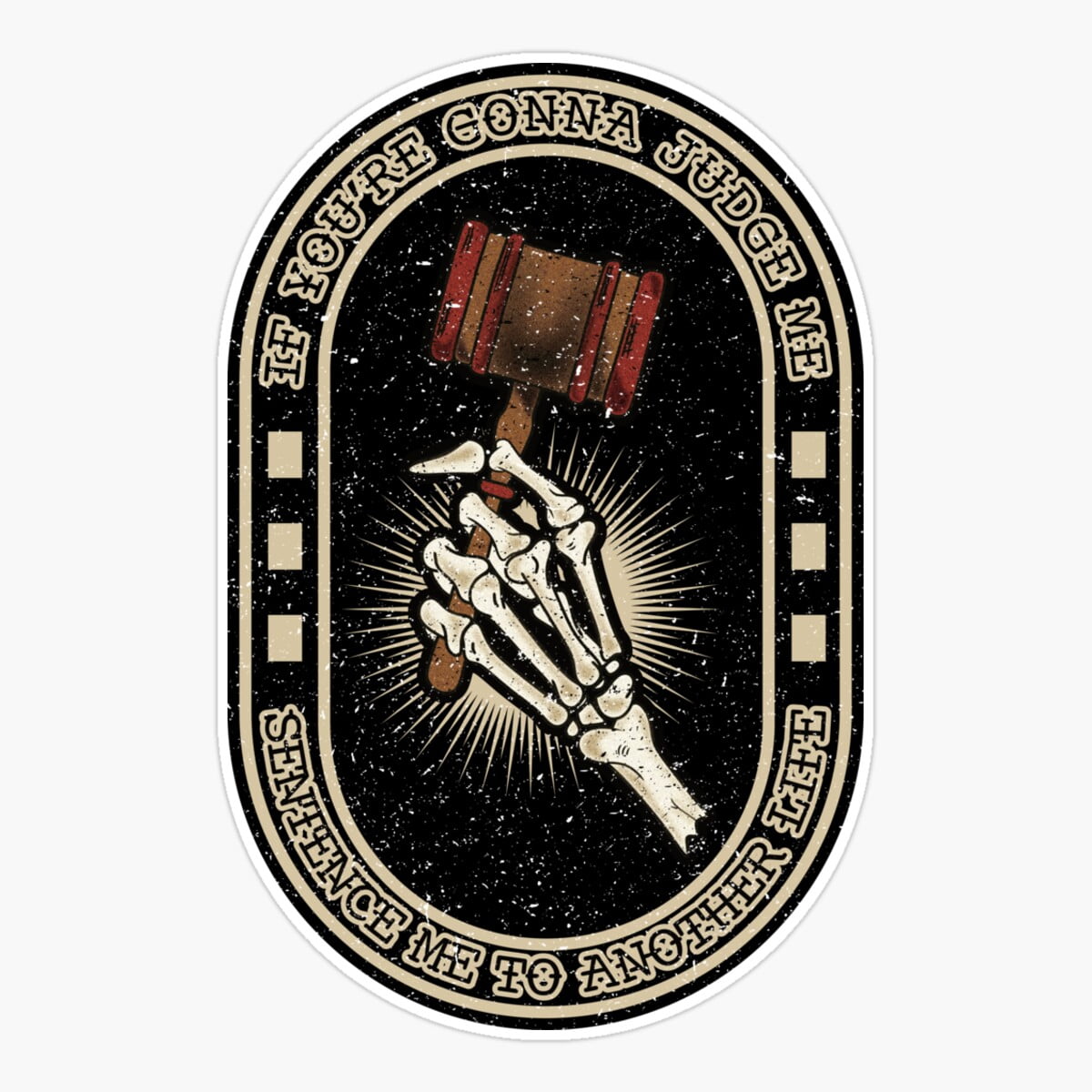 DOPASTICKER It'S Not A War, It'S Not A Rapture Sticker, Phone Sticker ...