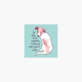 DOPASTICKER It'S Okay To Be Cautious Encouraging Borzoi Dog Sticker ...