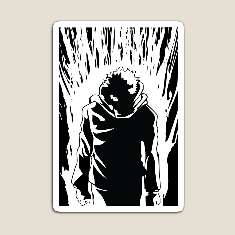 DOPASTICKER Itadori Yuji Rage Jjk Decorative Laptop, Phone Stickers ...