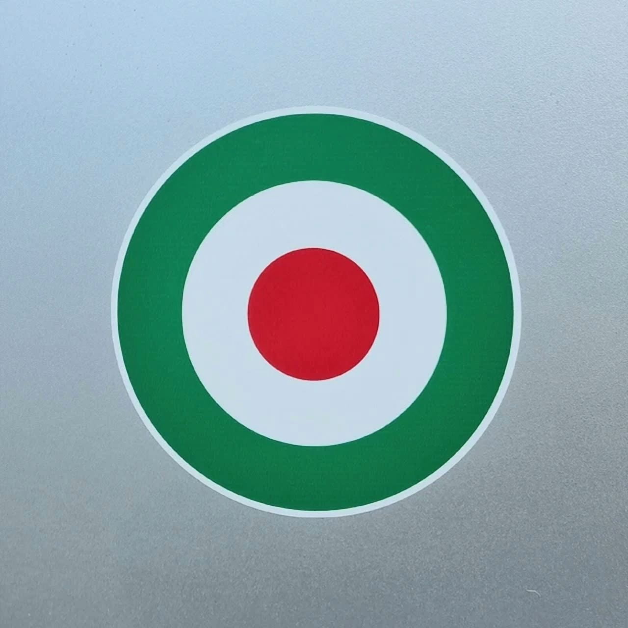 DOPASTICKER Italy Italian Roundel Raf Mod Target Sticker Decal For ...