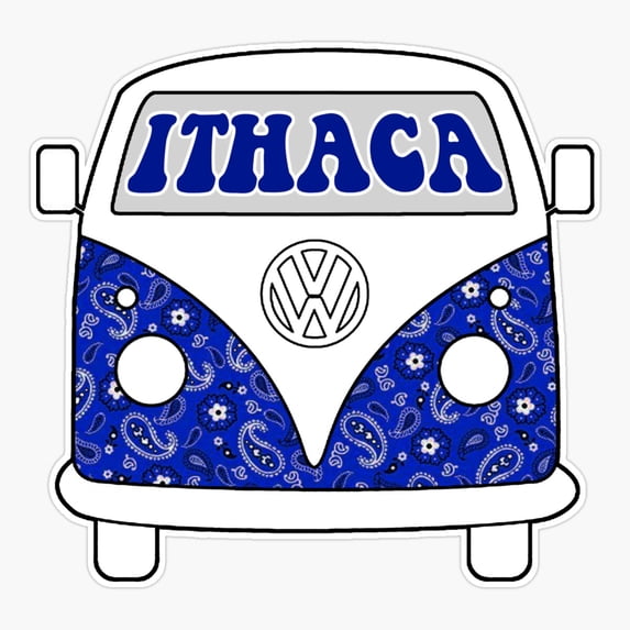 DOPASTICKER Ithaca Colege Sticker, Phone Sticker Car Stickers, Birthday ...