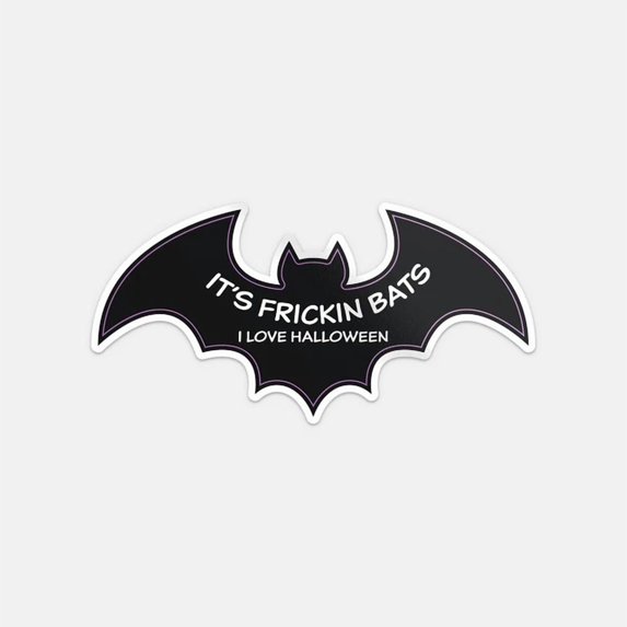DOPASTICKER Its Frickin Bats Sticker Decal Phone Decal Water Bottle ...
