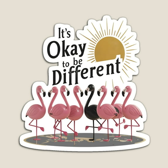 DOPASTICKER Its Ok To Be Different Sticker Hot Trending Stickers Phone ...