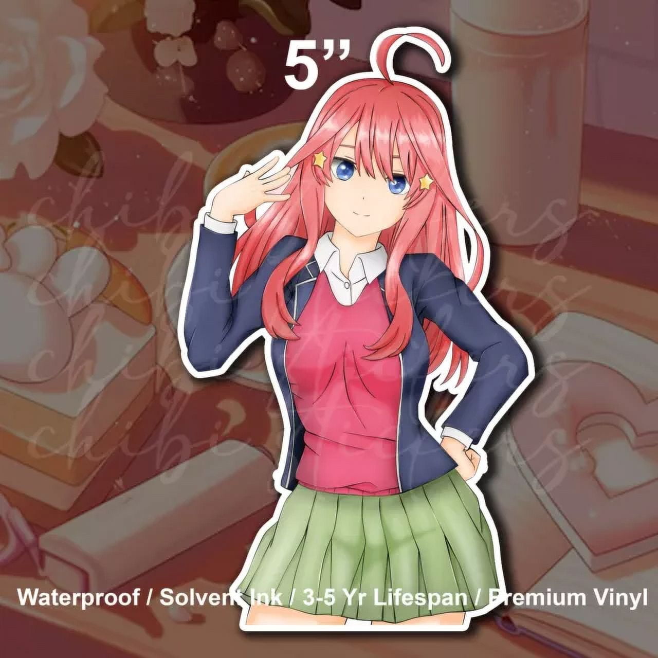 DOPASTICKER Itsuki Nakano The Quintessential Quintuplets Car Bumper ...