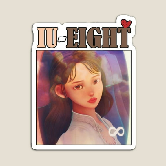 DOPASTICKER Iu - Eight Cute Korea Active Sticker Decorative Laptop ...