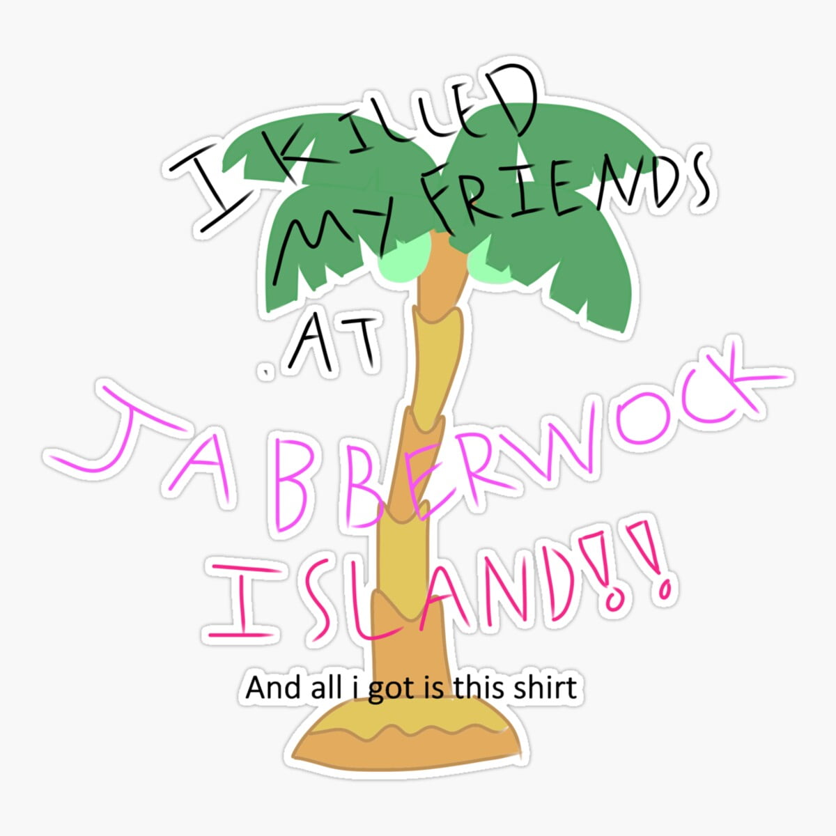 DOPASTICKER Jabberwock Sticker!! Sticker, Phone Sticker Car Stickers ...