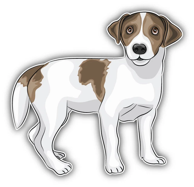 DOPASTICKER Jack Russell Terrier Dog Sticker Decal Phone Decal Water ...