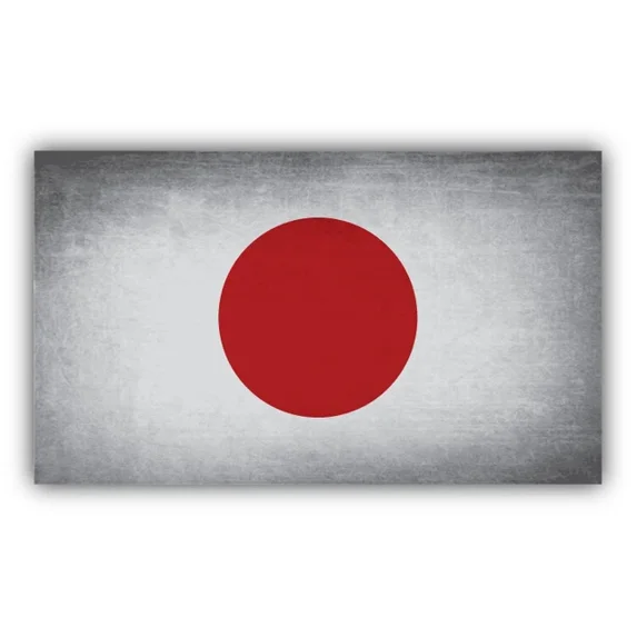 DOPASTICKER Japan Grunge Flag Car Sticker Phone Decal Water Bottle ...