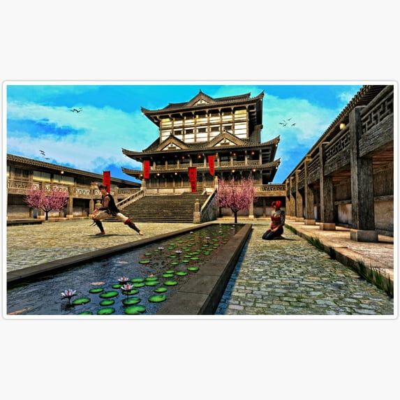 DOPASTICKER Japanese Culture In One Picture Sticker Decorative Laptop ...